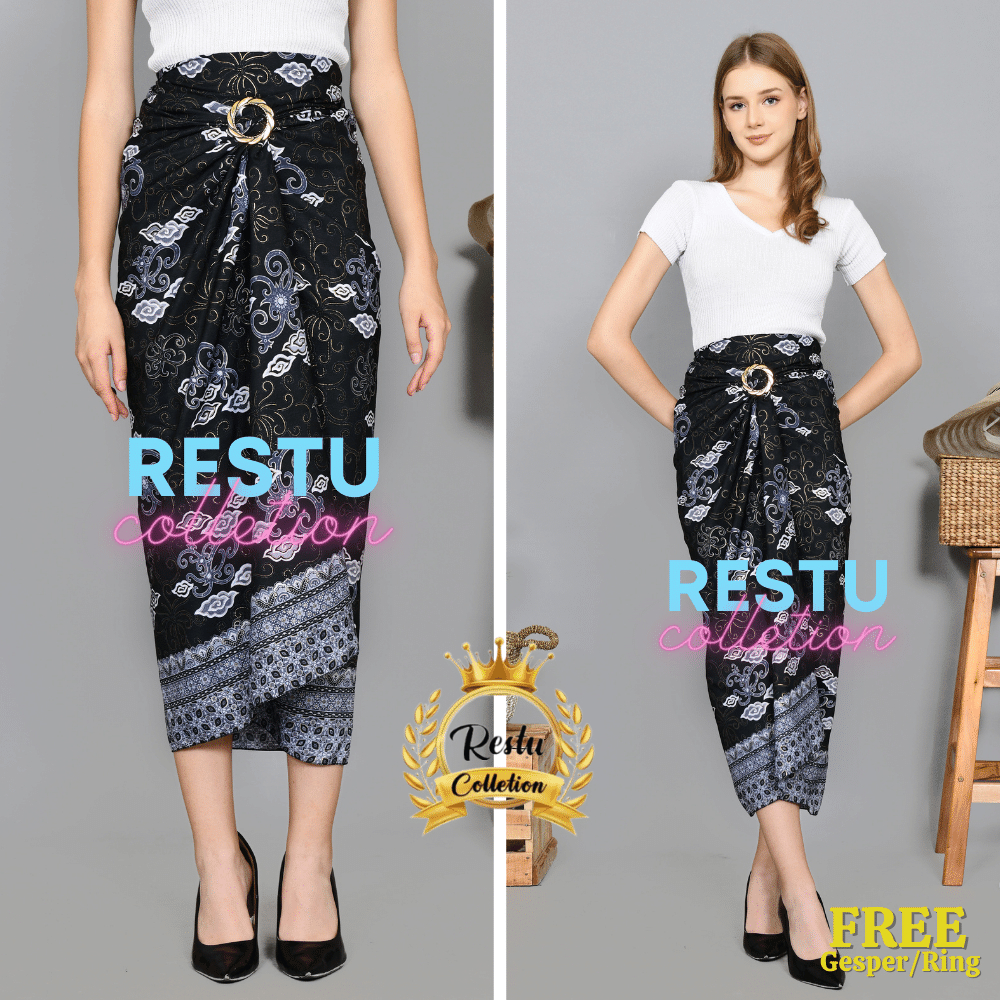 Jual Rok lilit batik / rok lilit batik kain lilit Premium / lilit batik ...