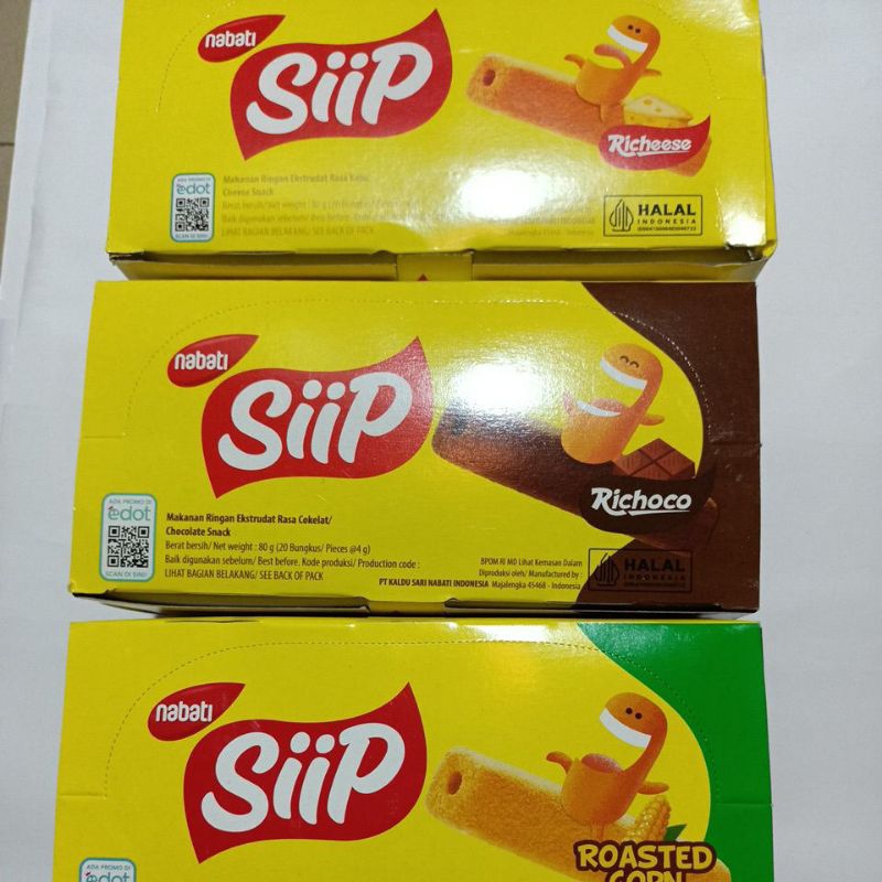 Jual SIIP NABATI All Varian /Pack@20pcs | Shopee Indonesia