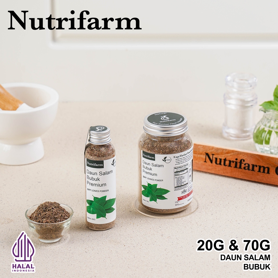 Jual Nutrifarm Daun Salam Bubuk 20g 70g | Shopee Indonesia