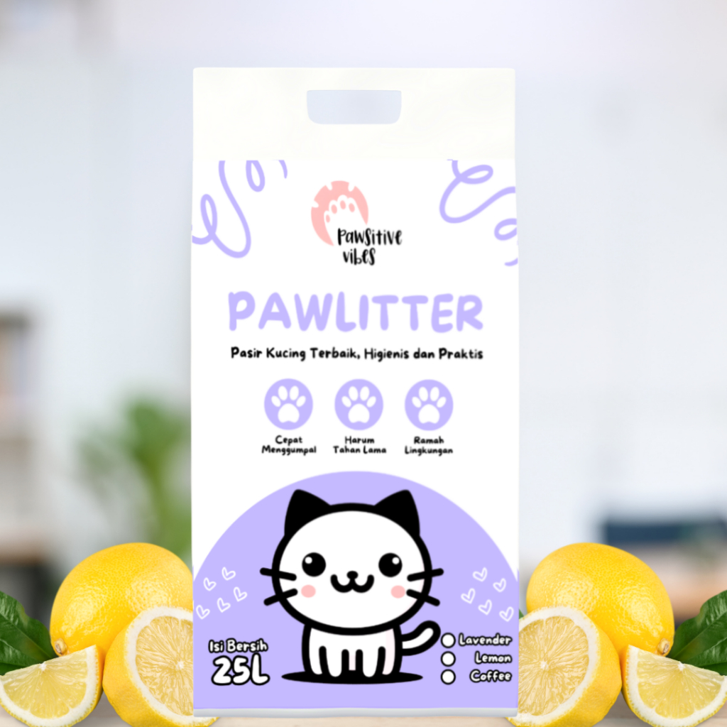 Jual PAWLITTER Pasir Kucing Ukuran Besar 25 Litter - Cat Litter - Pasir ...