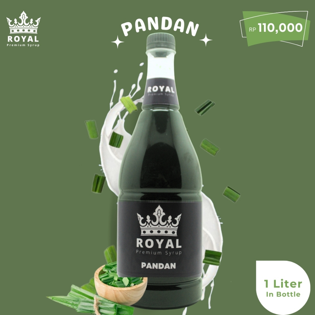 Jual Royal Pandan Syrup - Sirup Pandan (Premium Quality) | Shopee Indonesia