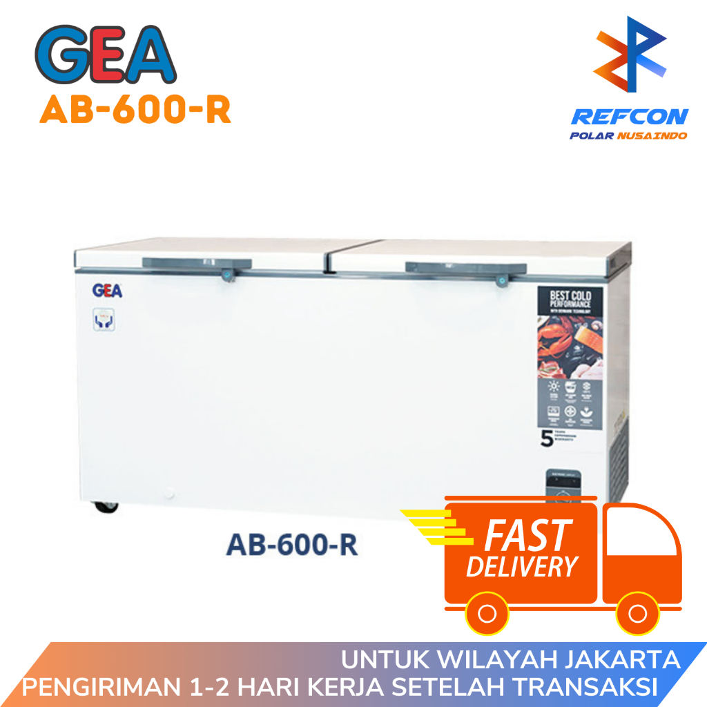 Jual Chest Freezer GEA AB 600 R / AB600R [500 liter] | Shopee Indonesia