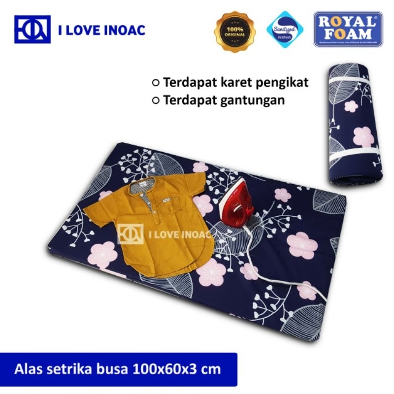 Jual Alas setrika busa inoac anti panas & lengket tebal 3cm ukuran ...