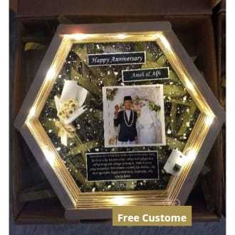 Jual Ready, Proses 1 hari jadi !! Flowers In Frame Termurah !! Kado anniversary / Kado ulang ...