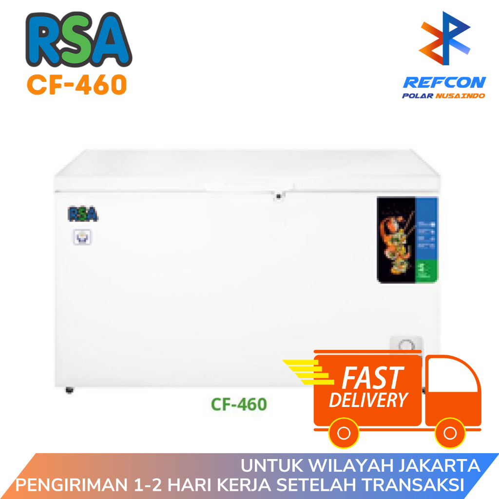 Jual Chest Freezer RSA CF 460 / CF460 [460 liter] | Shopee Indonesia