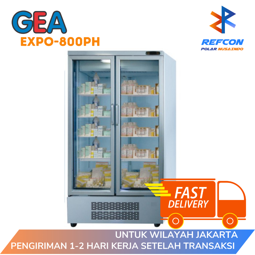 Jual Showcase Chiller / Cooler GEA EXPO 800PH / EXPO 800 PH | Shopee ...