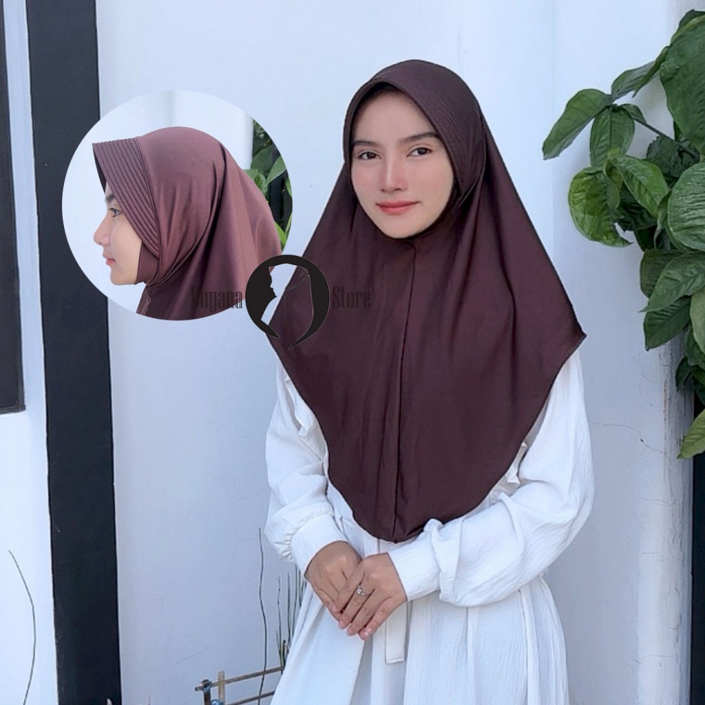 Jual Jilbab Instan Oval Dagu Malaysia Size L / Hijab Bergo Oval Dagu Jersey Premium | Shopee ...