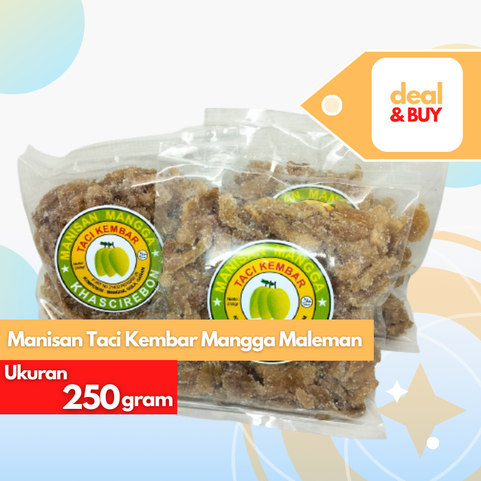 Jual Manisan Mangga Maleman Basah Tanpa Taburan Gula Taci Kembar Khas ...