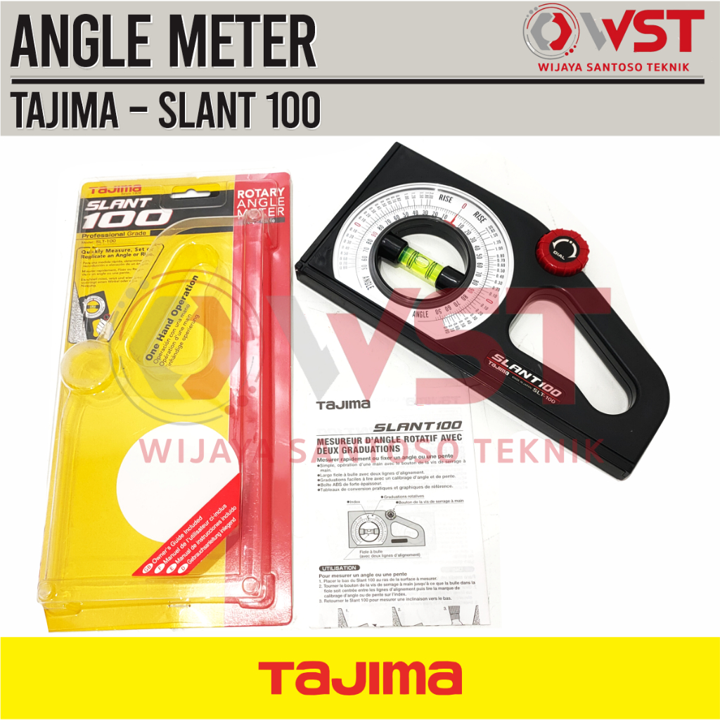 Jual Tajima Rotary Angle Meter Slant 100 | Shopee Indonesia