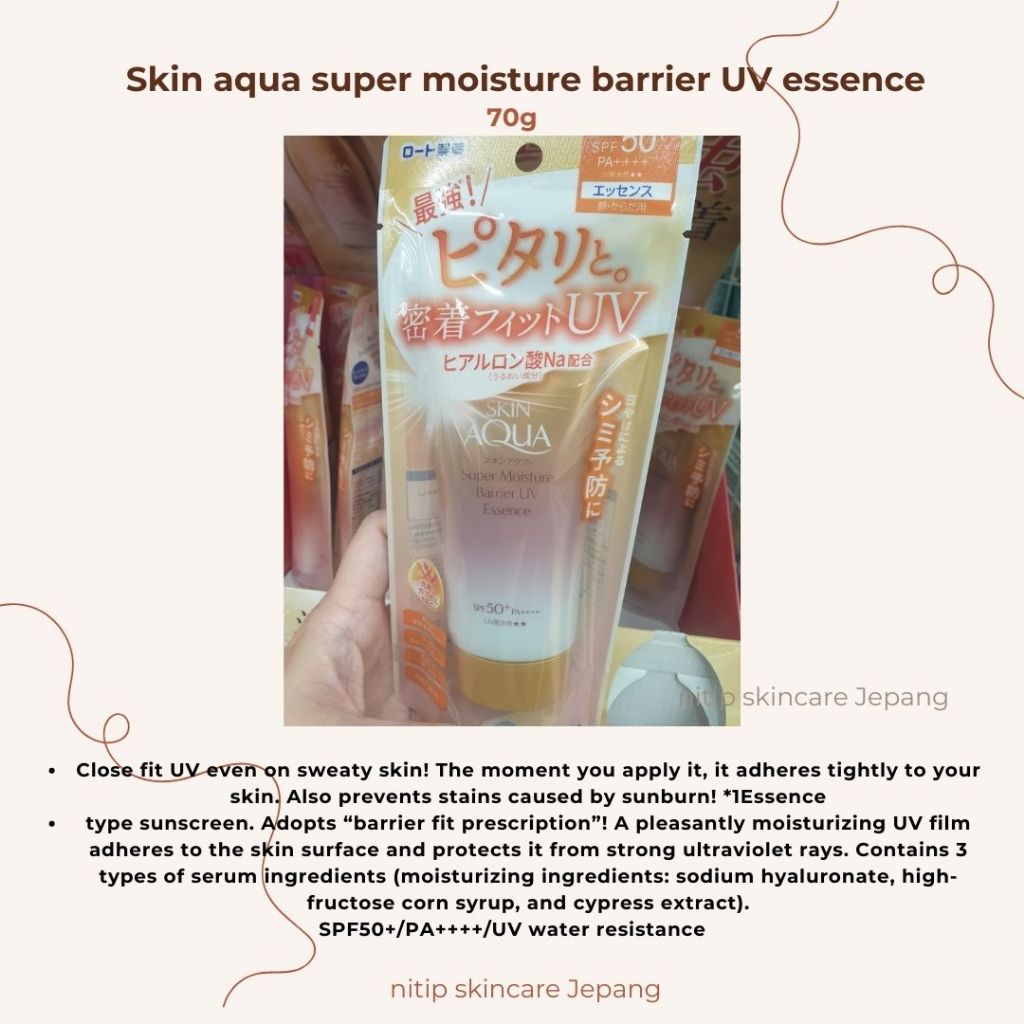 Jual PO Jepang -- skin aqua sunscreen uv original japan, super moisture ...