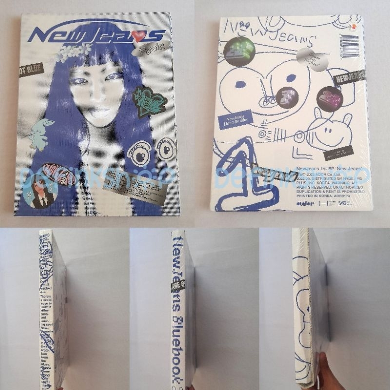 Jual [READY STOCK] 1st EP Newjeans - New Jeans Bluebook Weverse Album ver Sealed | Album Nwjns ...