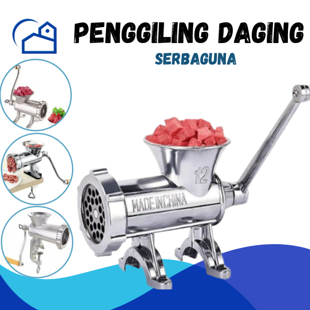Jual Alat penggiling gilingan daging 8712 8710 8708 meat mincer manual ...