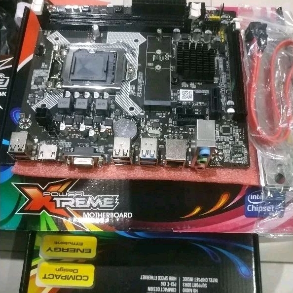 Jual MOTHERBOARD EXTREME H81 LGA 1150 DDR3 HDMI + SLOT M2 NVME | Shopee ...