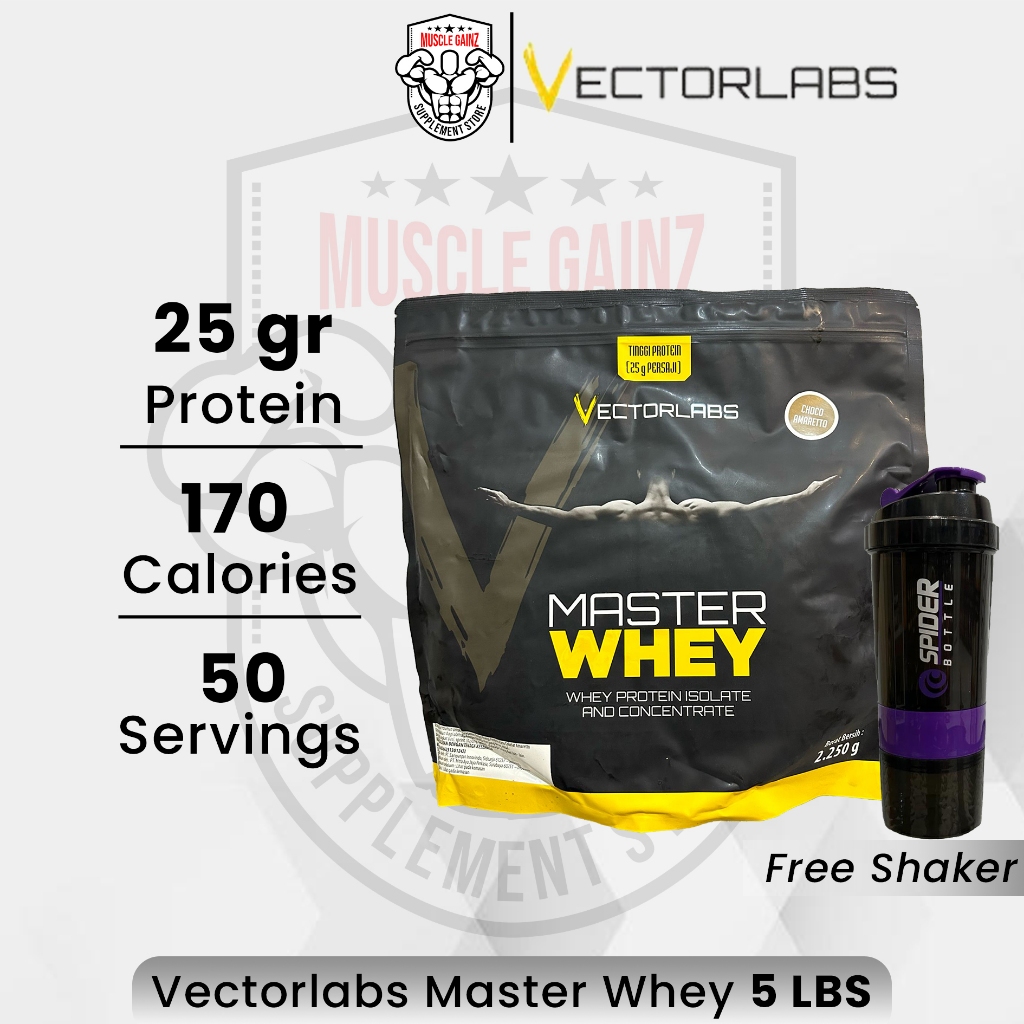 Jual Vectorlabs Master Whey 5 Lbs Whey Protein | Shopee Indonesia