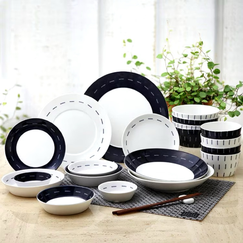 Jual Saint James Rachel Barker Home Set 20pcs Dinner Set Straw Light ...