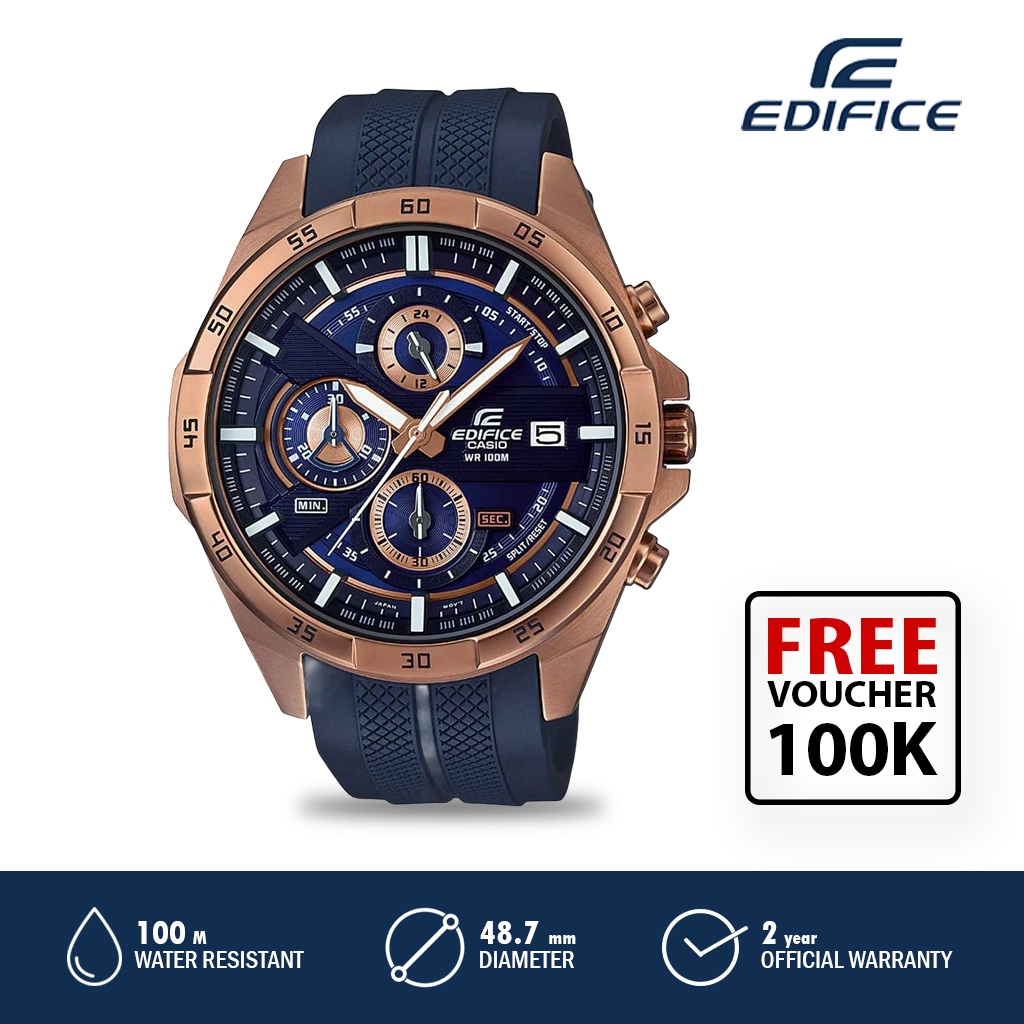 Jual Casio Edifice Jam Tangan Pria Analog - EFR-556PC-2AVUDF | Shopee ...