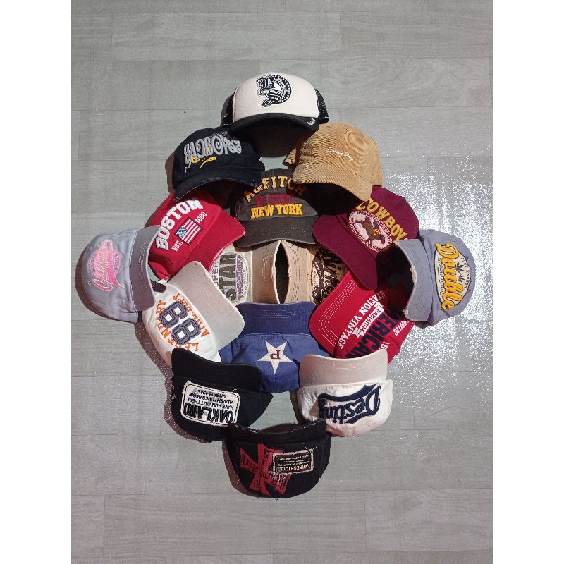 Jual ( NEW DROP!!! ) Topi Y2K baseball caps / Ripped caps | Shopee ...