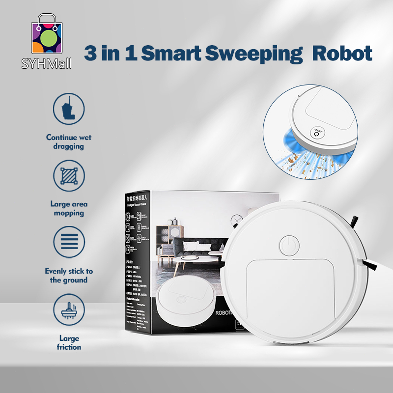 Jual SYH Mall SMART SWEEPING ROBOT 3 IN 1 SAPU PENYEDOT DEBU PEL ...