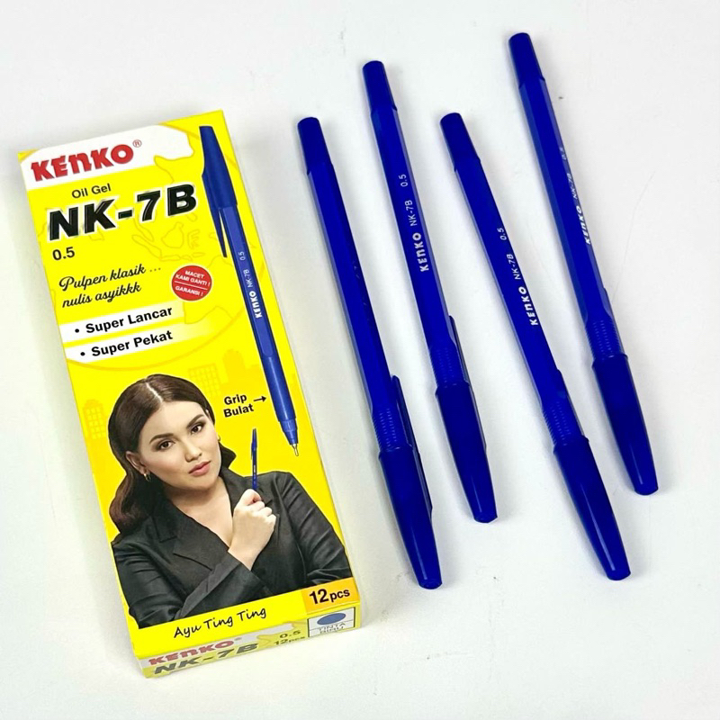 Jual HD Pen Gel KENKO NK-7 0.5mm (12pcs) / Pulpen / Balpen | Shopee ...
