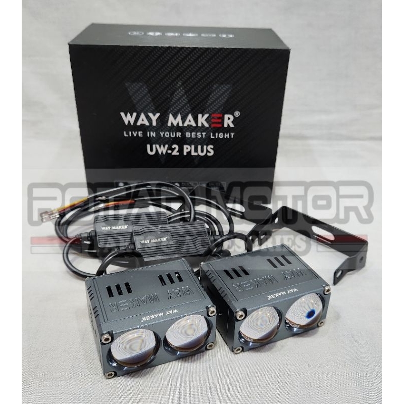 Jual Mini Projie UPS Way Maker UW-2 Plus 55W X 2 Pcs / UW2 + Mini Laser ...