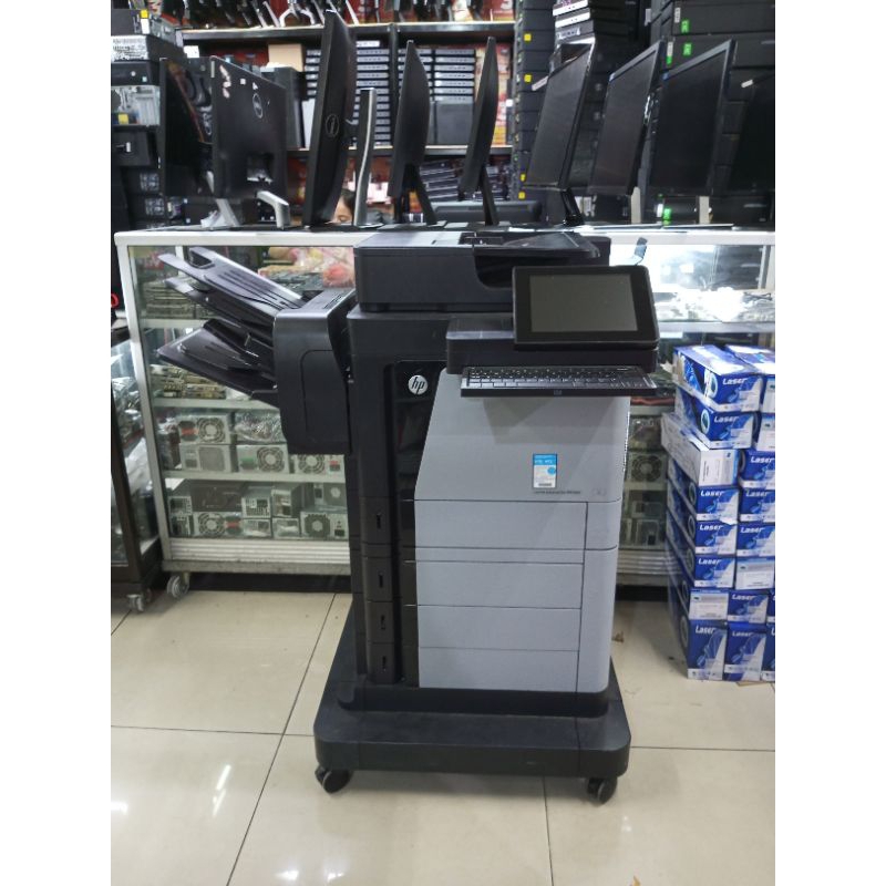 Jual printer hp laserjet m630 full tray | Shopee Indonesia