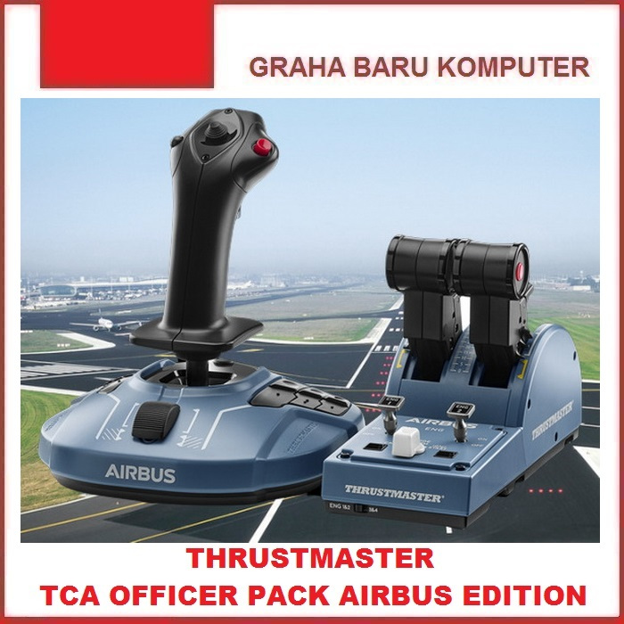 Jual Thrustmaster TCA Officer Pack Airbus Edition Joystick Flight ...