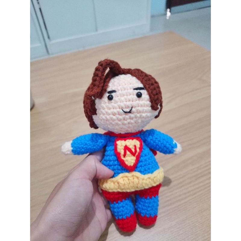 Jual Superman Amigurumi | Boneka Superman Lucu | Handmade | Shopee ...