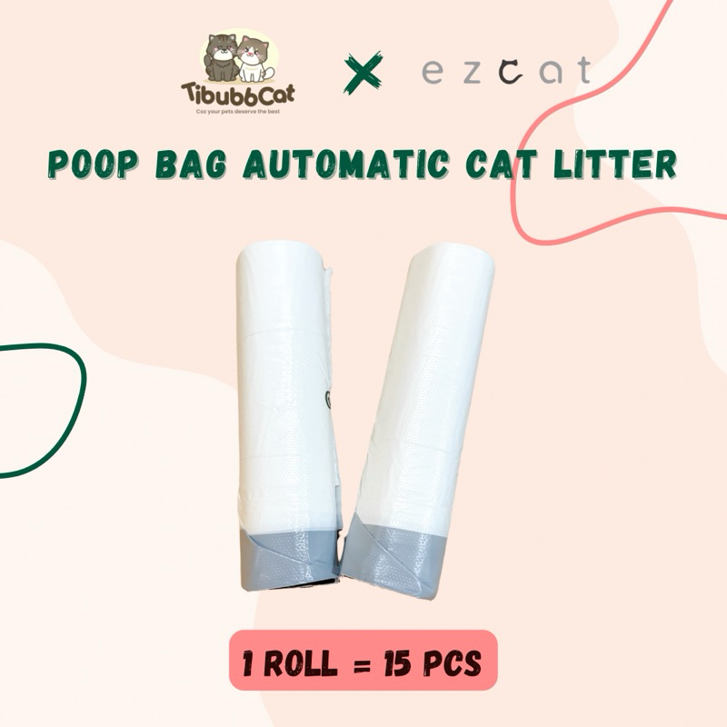 Jual Ezcat plastic poop bag plastik cat litter otomatis | Shopee Indonesia