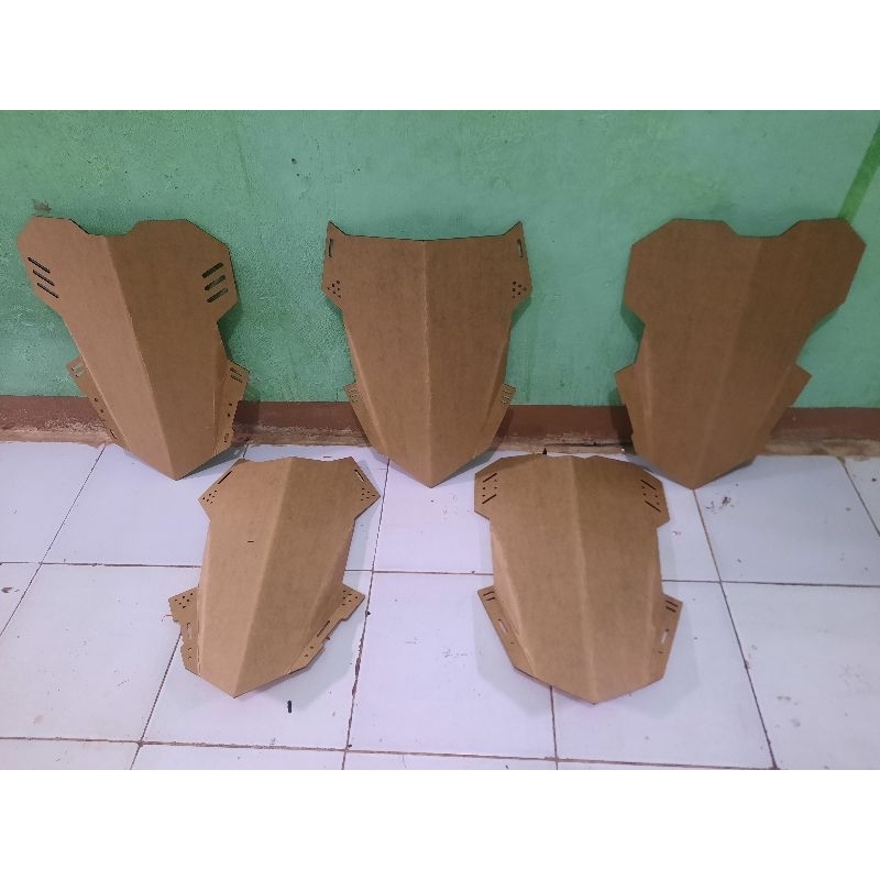 Jual 50cm Windshield Custom Touring matic / sport / bebek adventure ...