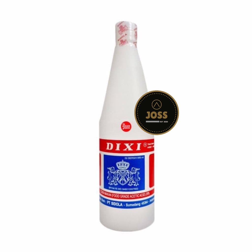 Jual [KHUSUS INSTAN] DIXI Cuka Makan 650ml (Botol Besar) | Shopee Indonesia