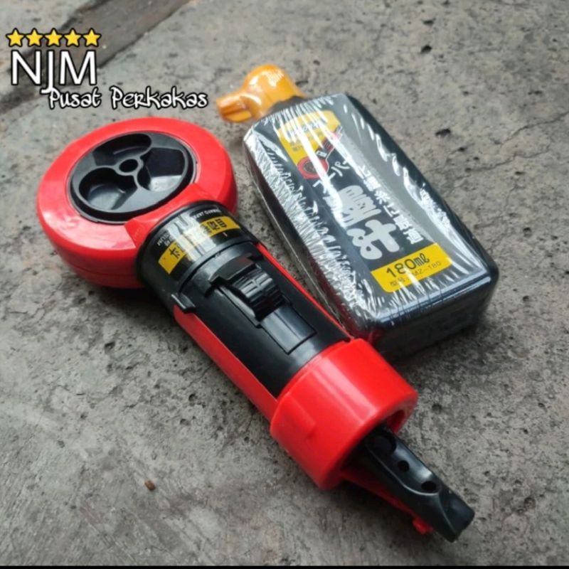 Jual Sipatan Benang 20 Meter + Tinta Yamayo Sipatan Penanda Kayu 20 M ...