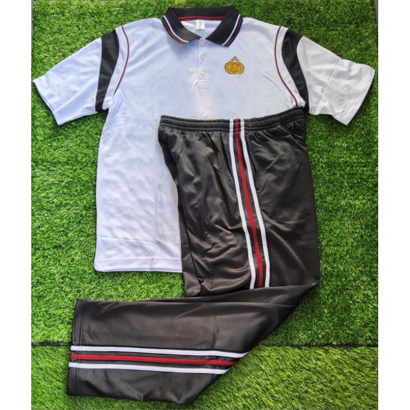 Jual Training Olahraga Mabes List Hitam Jatah/Trening Hitam | Shopee ...