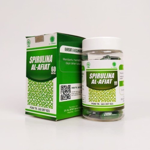 Jual Masker Spirulina Original Al Afiat 60 kapsul | Shopee Indonesia
