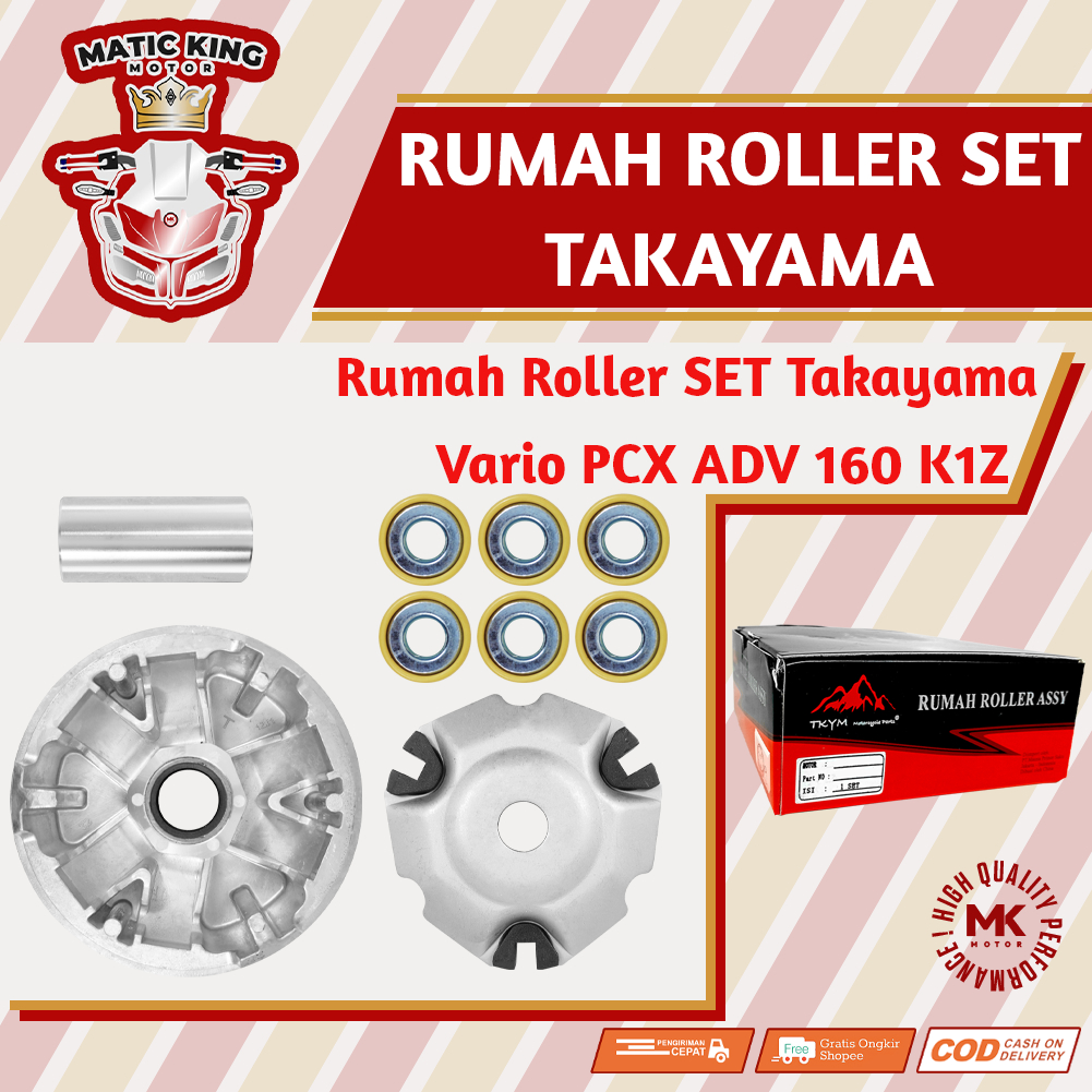 Jual Rumah Roller Set Honda Vario PCX ADV 160 K1Z Takayama | Shopee ...