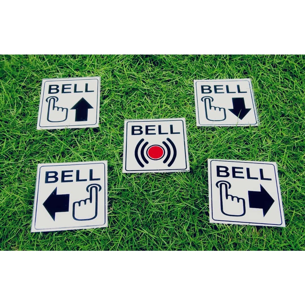 Jual Tanda Bell Akrilik GRATIS Custom Arah Panah Acrylic | Shopee Indonesia