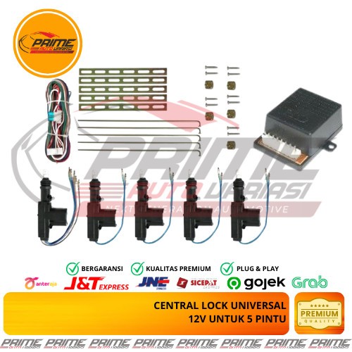Jual CENTRAL LOCK MOBIL 5 PINTU KOMPLIT UNIVERSAL | Shopee Indonesia