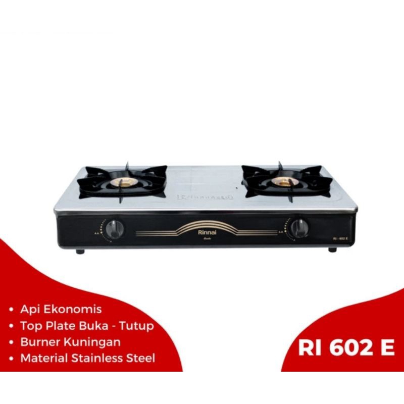 Jual Kompor Gas Rinnai 602E 602 E | Shopee Indonesia