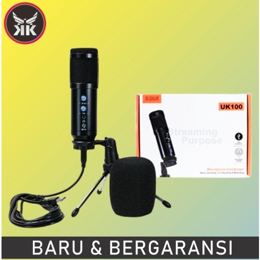 Jual MTECH MICROPHONE CONDENSER UK100 WITH NOISE CANCELLING | Shopee Indonesia