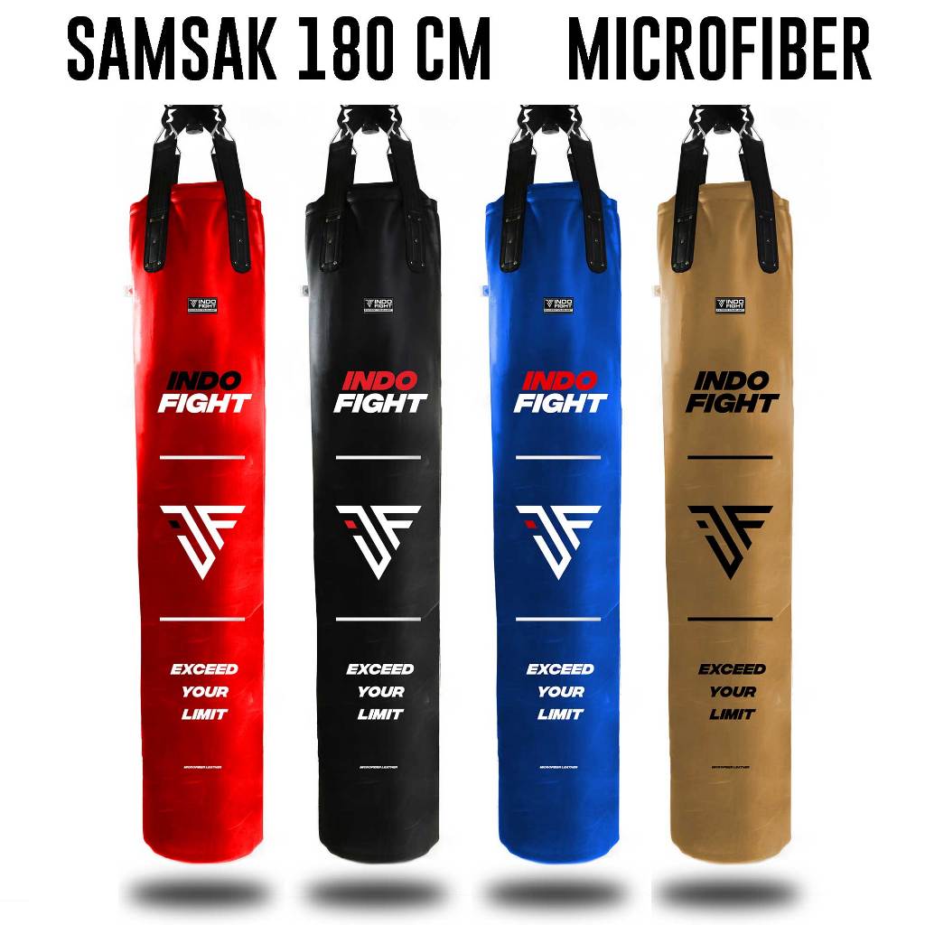 Jual Samsak Gantung 180cm indofight Sansak Tinju Muay Thai Punching Bag ...