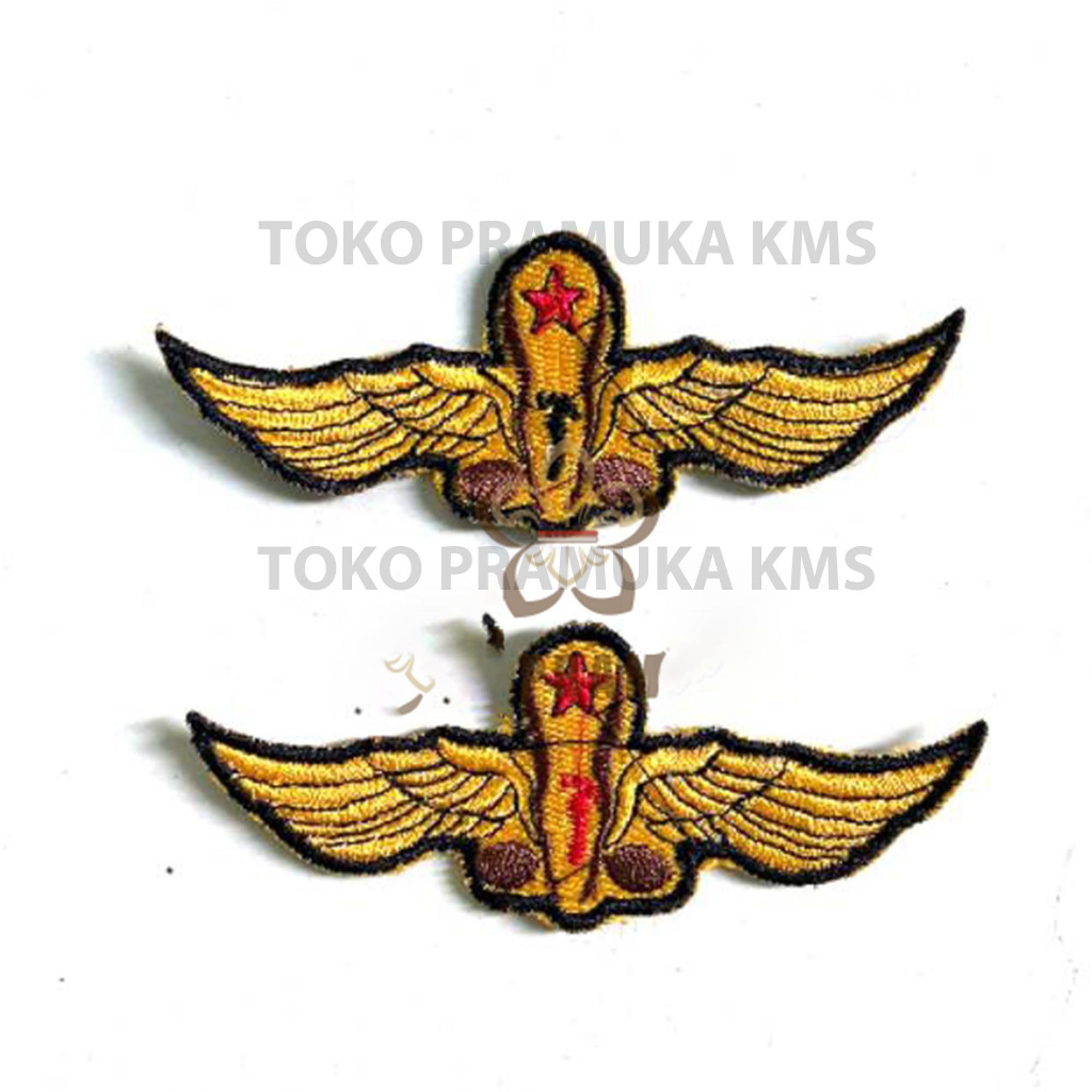 Jual Wing Bordir Tapak Merah dan Wing Tapak Hitam Pramuka Scout ...