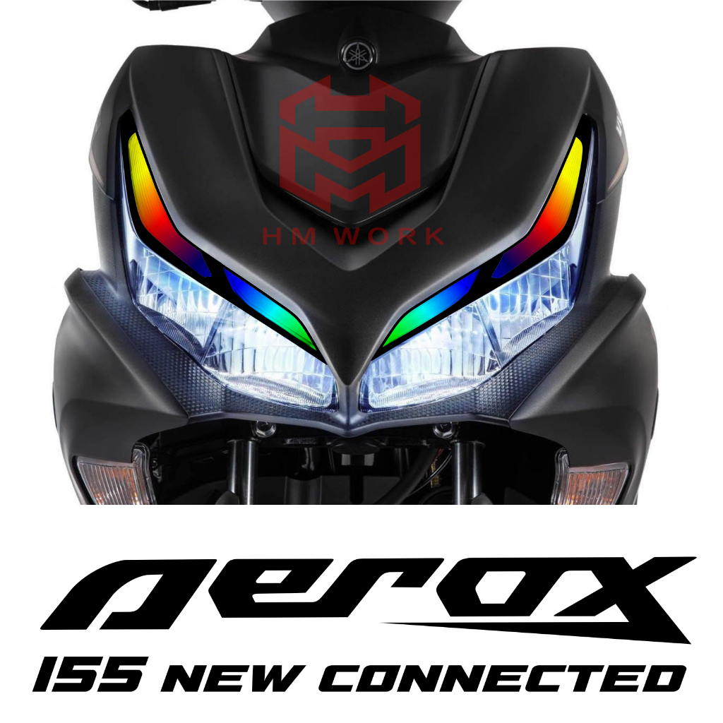 Jual STICKER ALIS AEROX 155 NEW CONNECTED STD | Shopee Indonesia