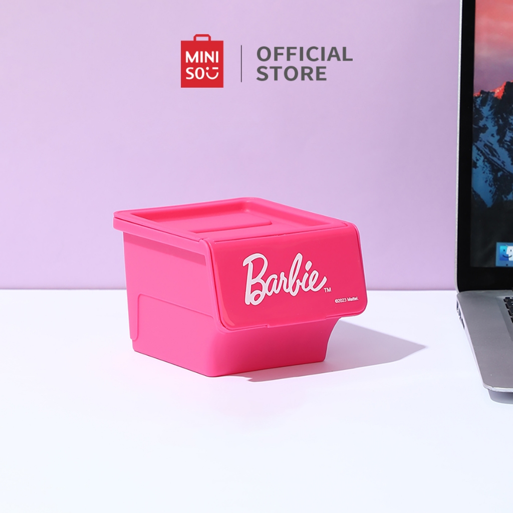 Jual Miniso X Barbie Kotak Penyimpanan Serbaguna Mini Barbie Series ...