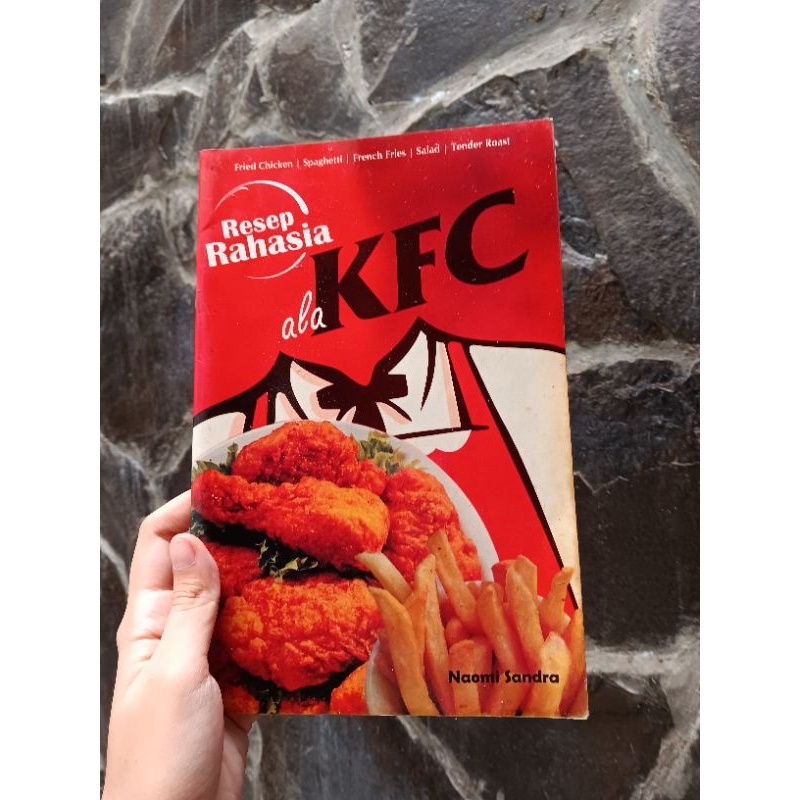 Jual Buku Resep Rahasia ala KFC | Shopee Indonesia