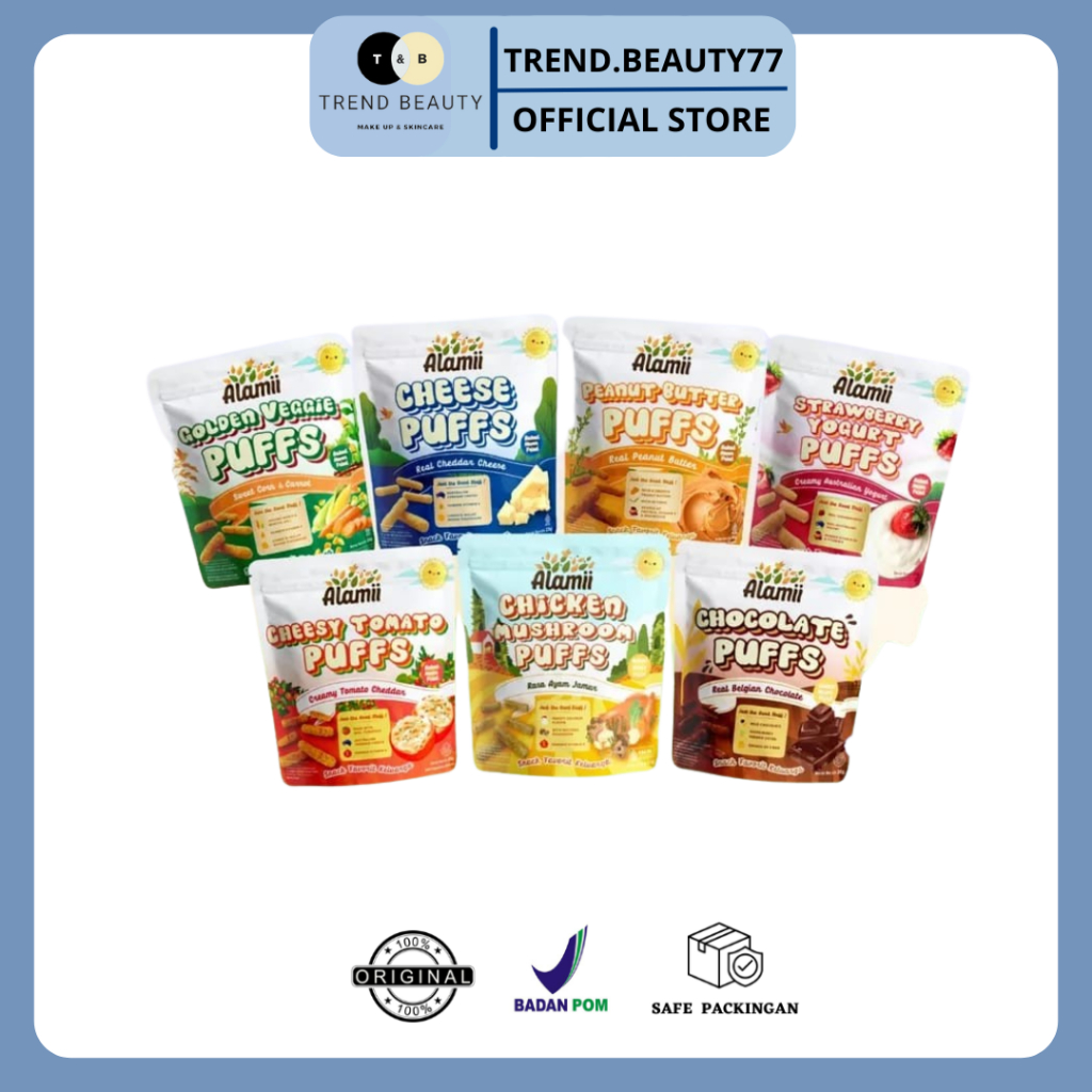 Jual ALAMII FOOD - (FREE ALAMI MINI RANDOM) Puff HEALTHY Snack Anak ...