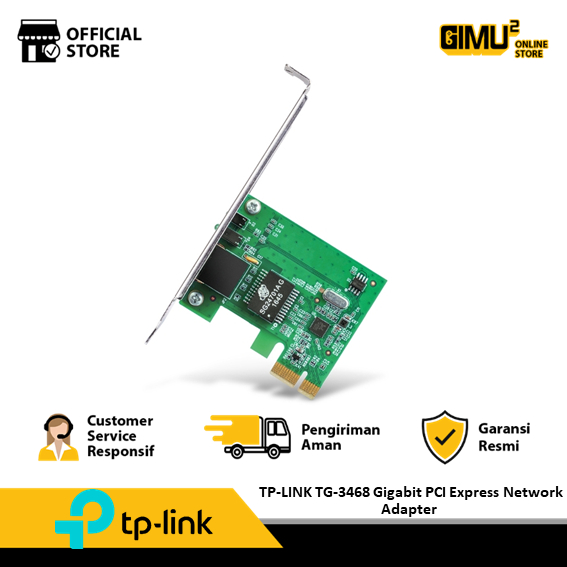 Jual Tp-link Lan Card TG-3468 Gigabit PCI Express Network Adapter ...