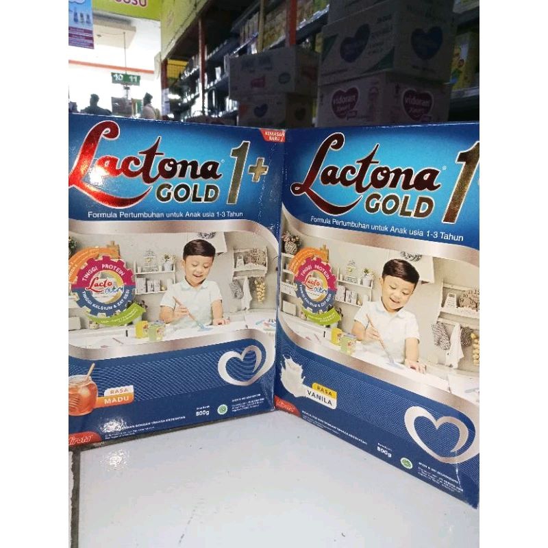 Jual Lactona Gold 1+ 800g | Shopee Indonesia