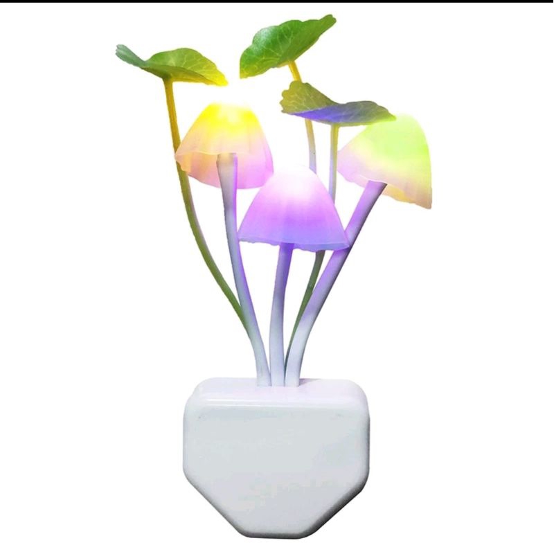 Jual Lampu Tidur Jamur, Lampu Tidur Estetik, Sensor Avatar Mushroom ...