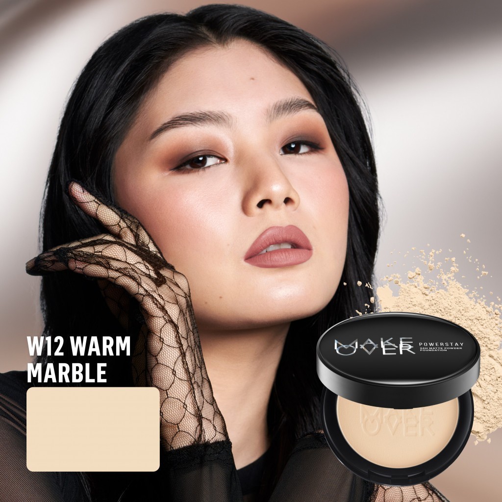 Jual MAKE OVER Powerstay 24H Matte Powder Foundation - Bedak padat ...