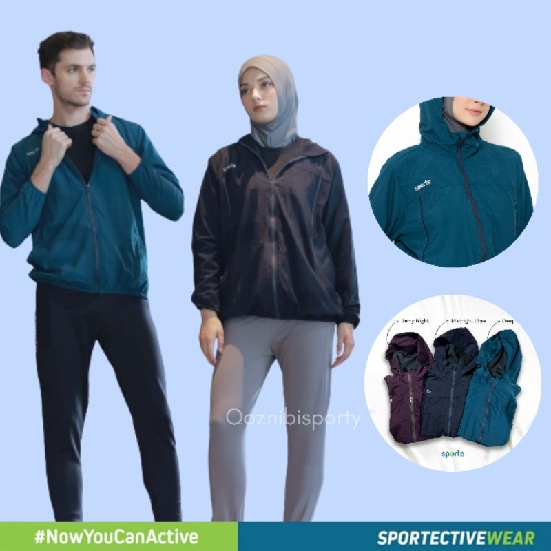Jual Jacket Jaket Sport Sporty Olahraga Jogging Wanita Cewek Cowok ...