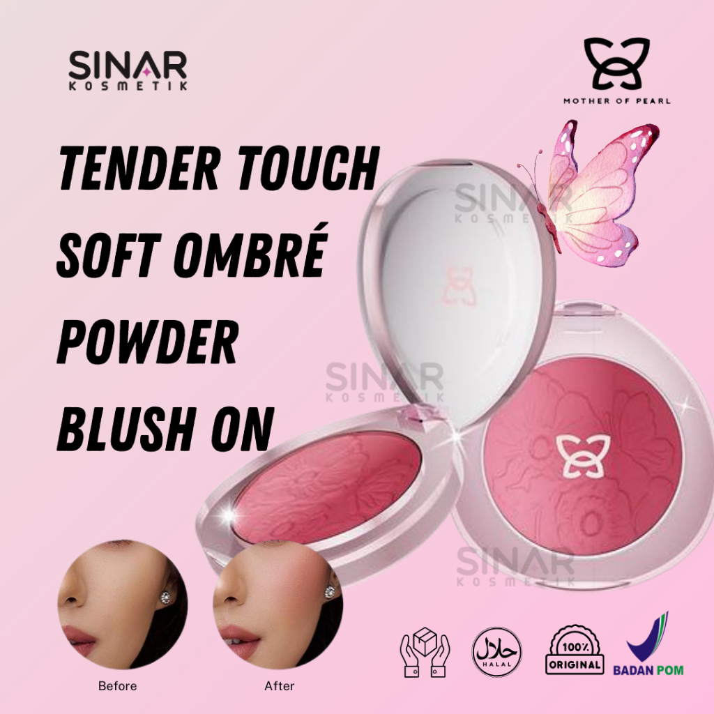 Jual Mother Of Pearl Tender Touch Soft Ombré Powder Blush On - MOP ...